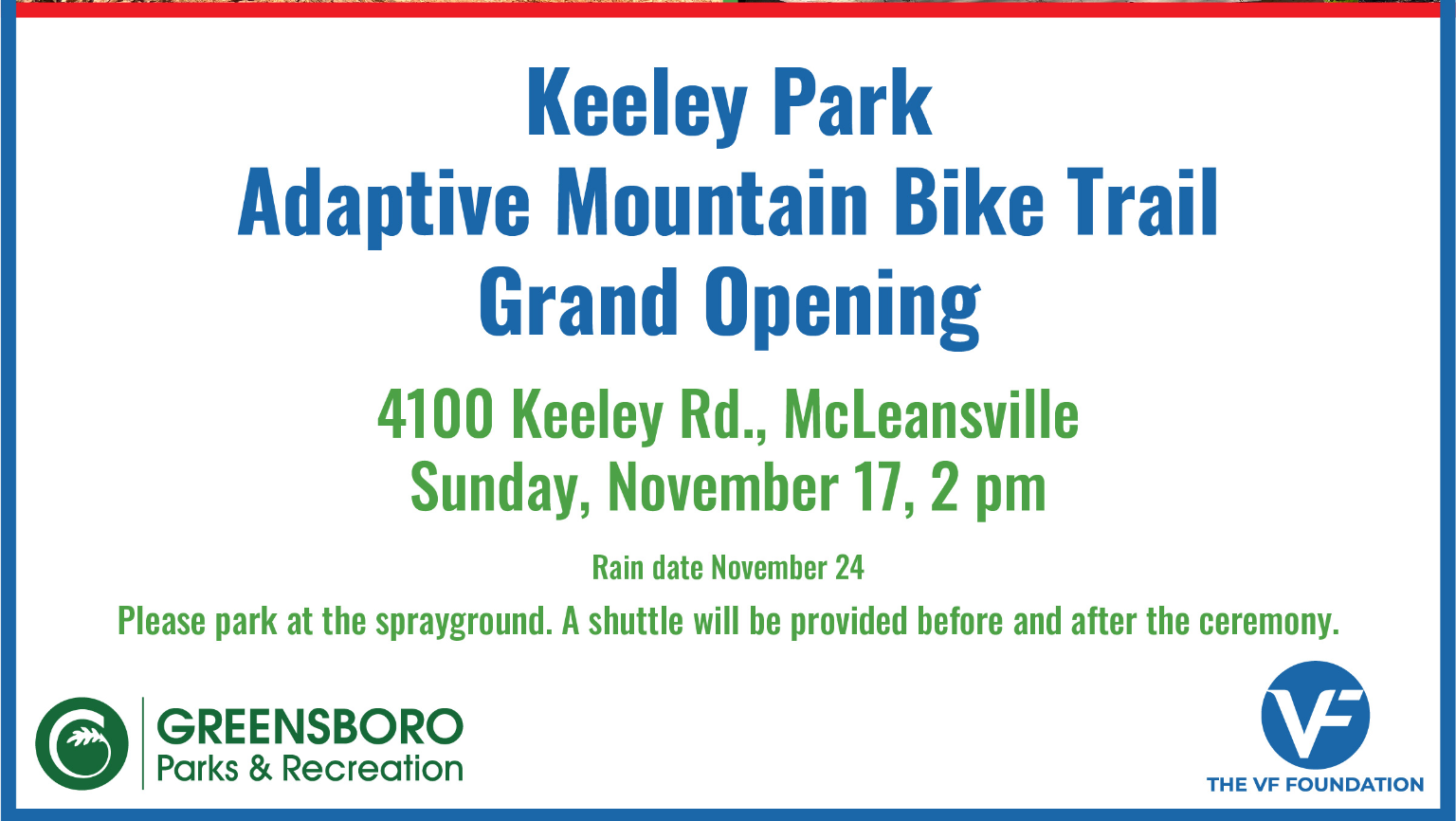 aMTB Trail Grand Opening, Nov 17 - Piedmont Fat Tire Society